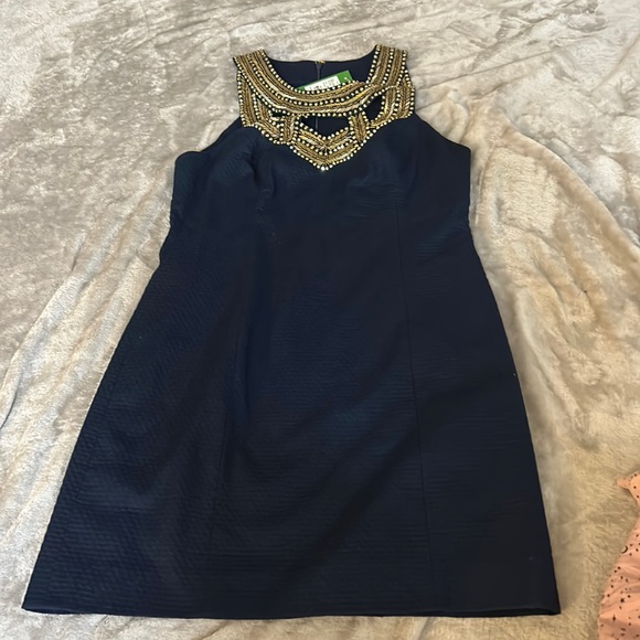 Lilly Pulitzer | Dresses | Nwt Lilly Pulitzer Beaded Carlton Shift In ...